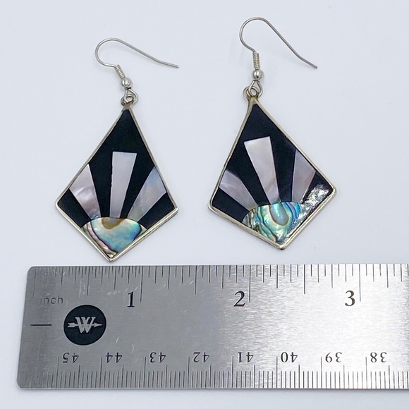alpaca | Jewelry | Vintage Alpaca Mexico Abalone Shell Mother Of Pearl ...